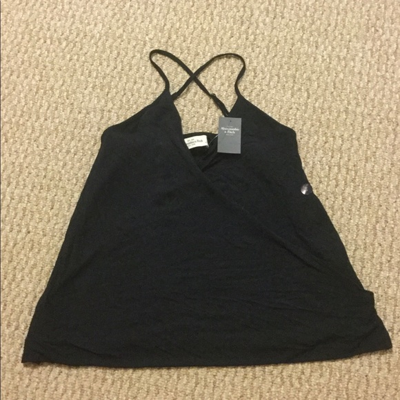 Abercrombie & Fitch | Tops | Nwt Abercrombie Fitch Cross Front Tank ...
